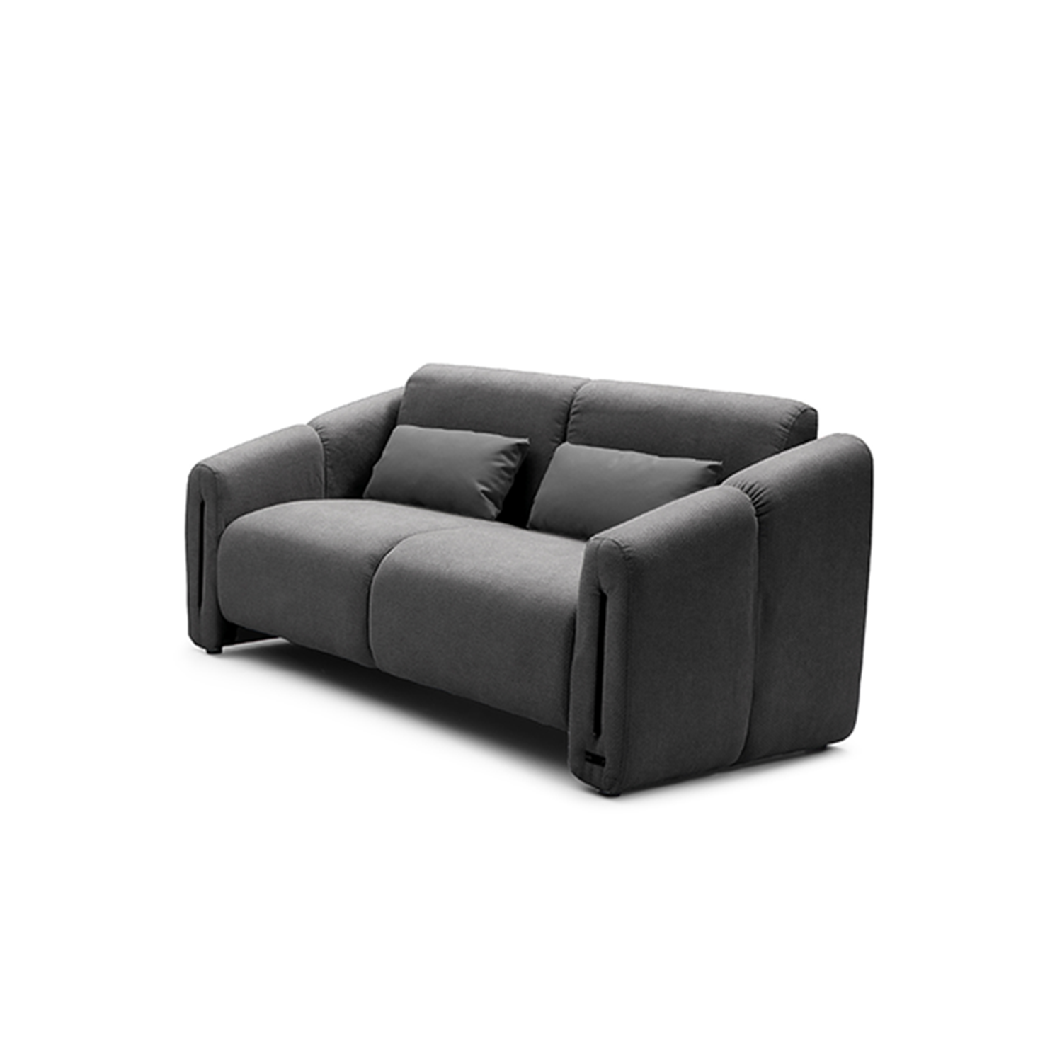 BELVIA GREY (2 SEATER) | بيلفيا – كنبة 2 مقاعد – رمادي