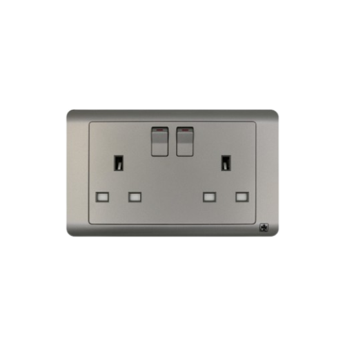 JEWEL SONIC GREY DOUBLE SOCKET