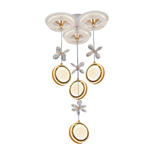 Fleta Modern Crystal Chandelier LED Pendant 4